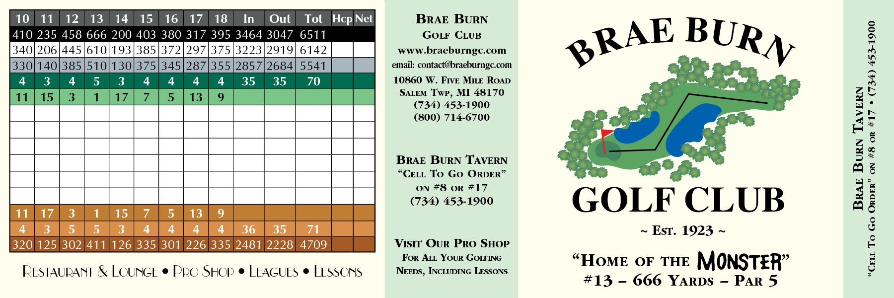 Golf Course - Brae Burn Golf Club